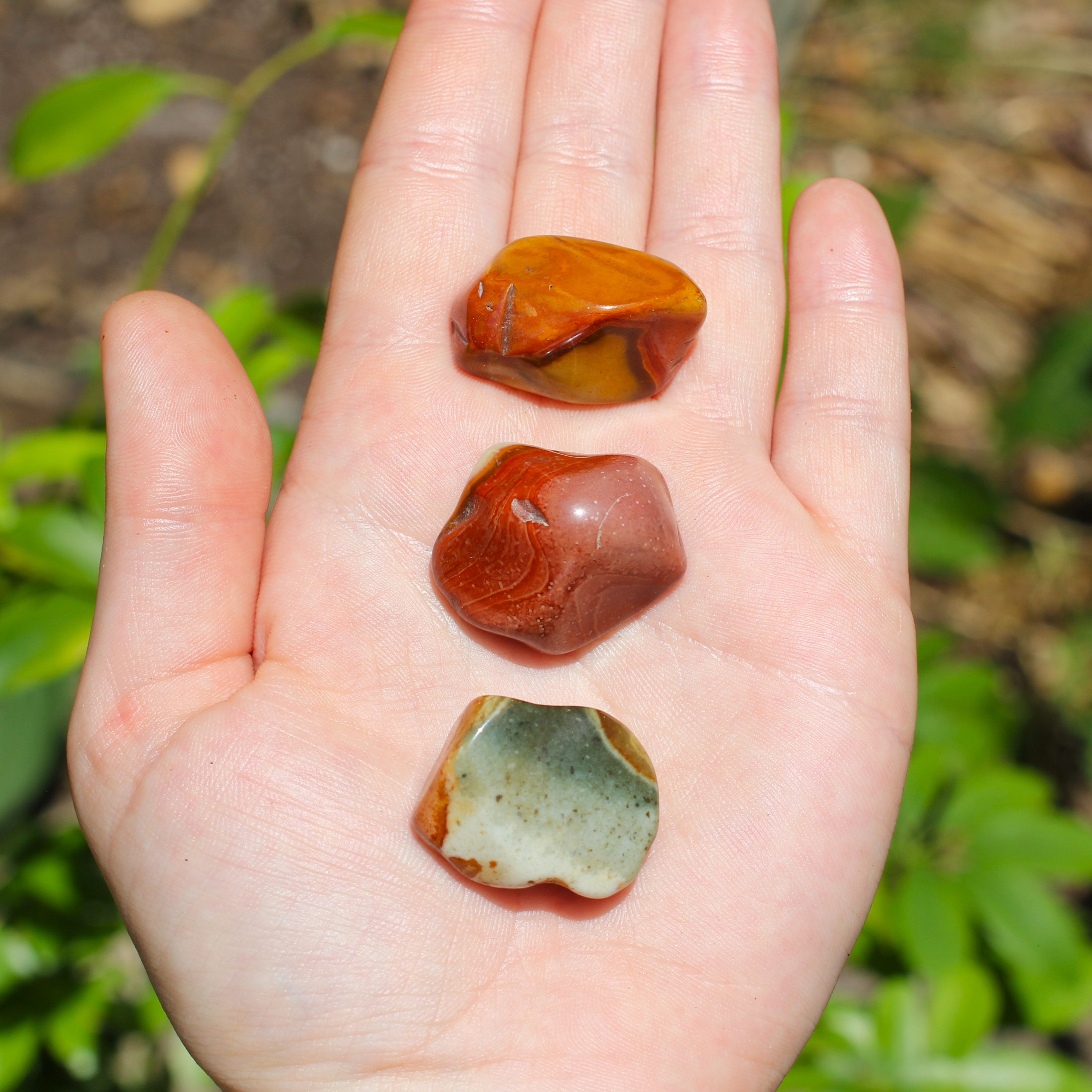 Polychrome Jasper Tumbled Stone – Asheville Gem Mine